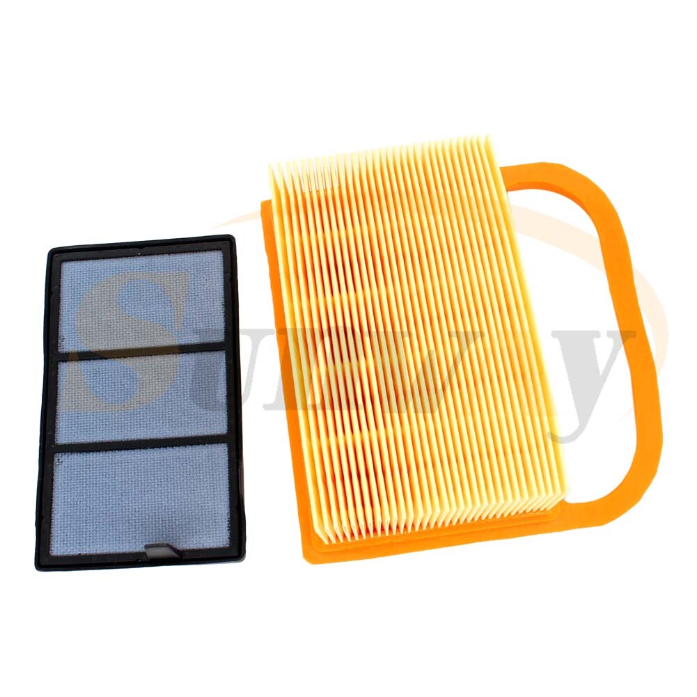 5x Air Filter Sets For Stihl TS410 TS420 Includes Paper Flock Filter ...