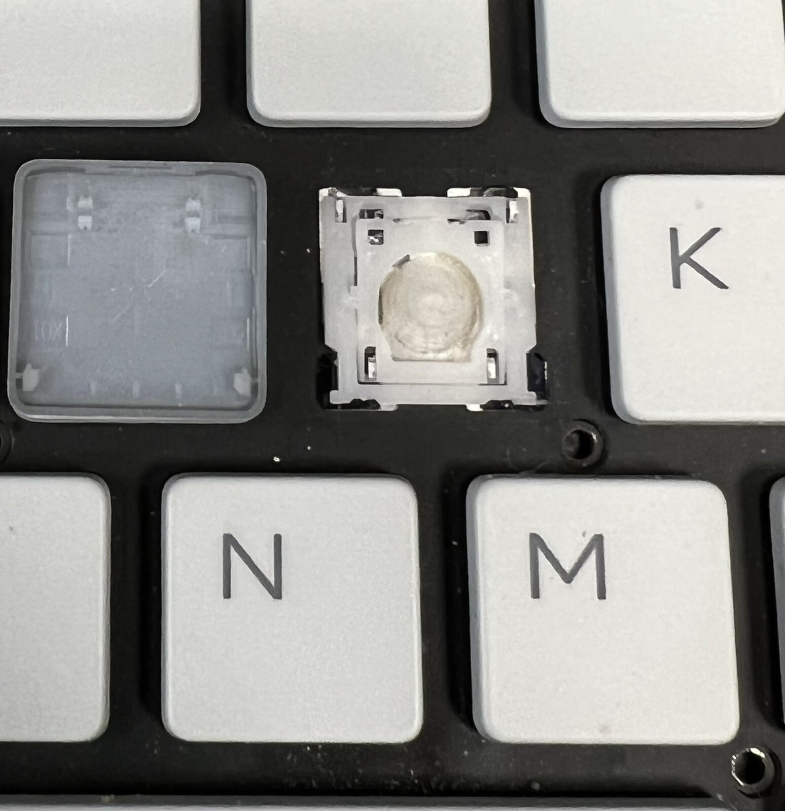 Dell Alienware M17 R2 WHITE BACKLIT LAPTOP SINGLE KEYBOARD KEYS KEYCAPS ...