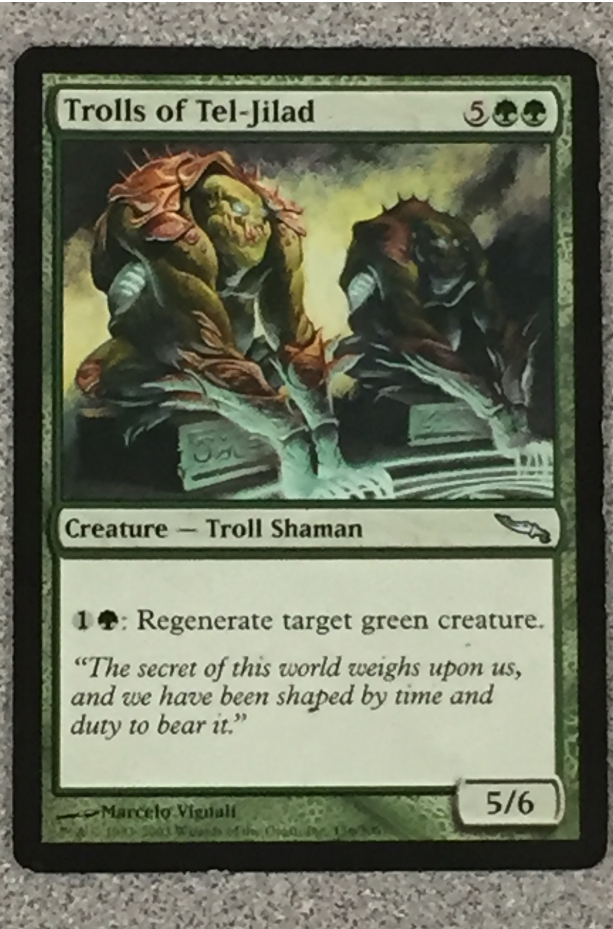 MTG - TROLLS OF TEL-JILAD 1X- MIRRODIN - UNCOMMON - CREATURE - LP | eBay
