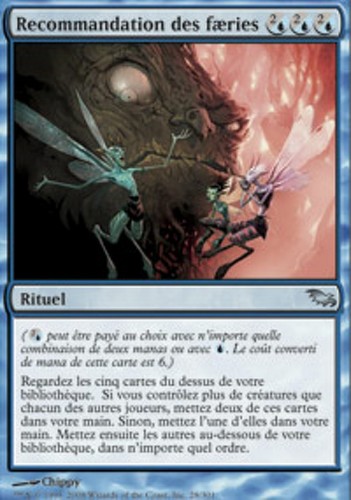 *MRM* FR/VF 4x Recommandation des faeries (Advice Fae) MTG Shadowmoor ...