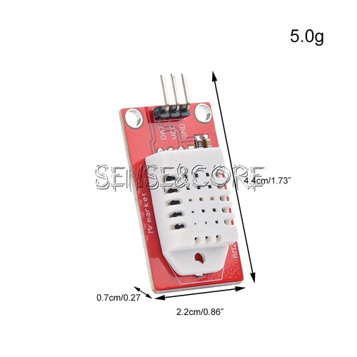 AM2302 DHT22 Digital Temperature and Humidity Sensor Module 3.3V-5V for ...