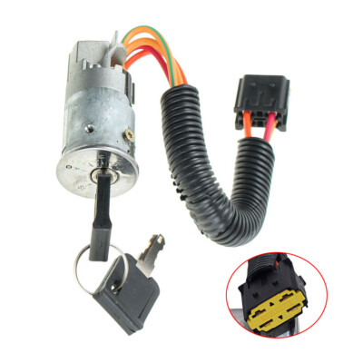 Ignition Barrel Switch w/2x Keys Kit For Renault Megane Scenic Clio ...