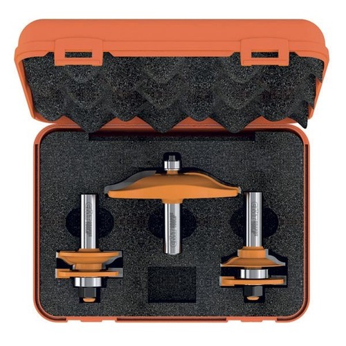 CMT 800.516.11 3-Piece Standard Kitchen Set in Hardwood Case, 1/2-Inch ...