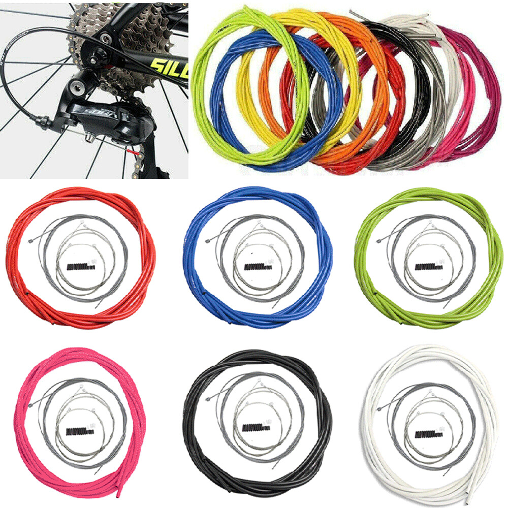 Front & Rear Brake Gear Cable Set Inner Outer Fit For MTB Mountain Bike ...