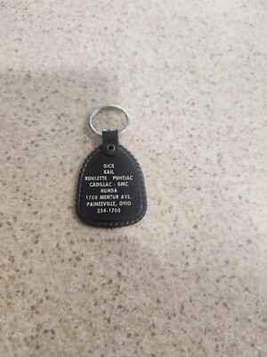 Vintage Roulette Pontiac Cadillac Gmc Painesville Ohio Dealership Key ...