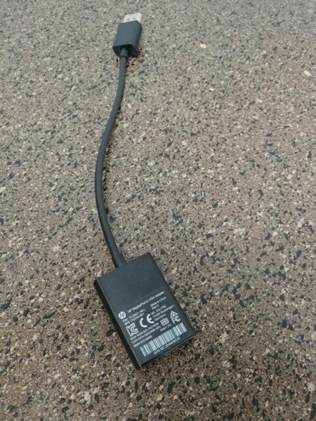 HP DisplayPort to VGA Adapter - As615aa for sale online | eBay