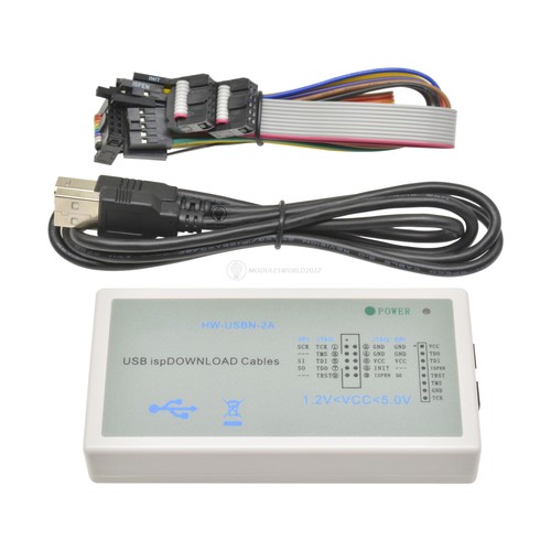 HW-USBN-2A USB Download Cable with Jtag SPI Programmer Kit for LATTICE ...