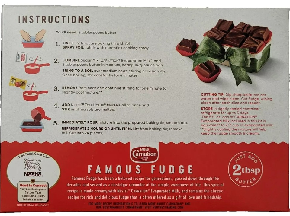 Carnation Famous Fudge Classic Chocolate Fudge Kit | 27.75 oz | eBay
