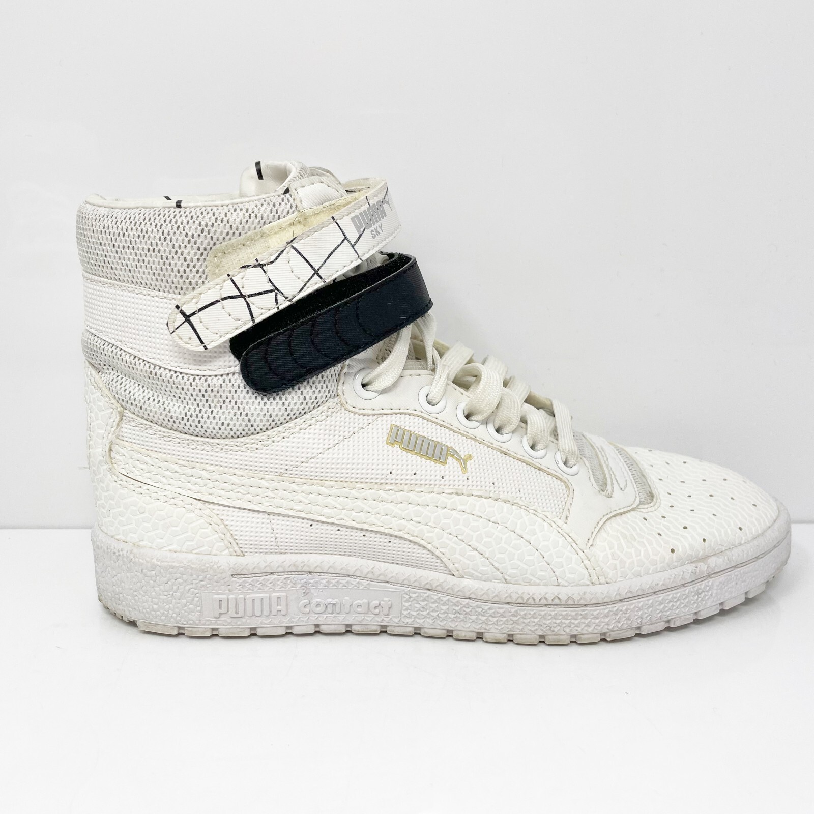 Puma Mens Sky II Hi SF 362872 02 Black Basketball Shoes Sneakers Size 7 ...