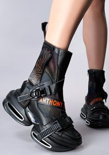 NEW Anthony Wang - STAR FRUIT 02 Blade Runner Black Platform Boots | eBay