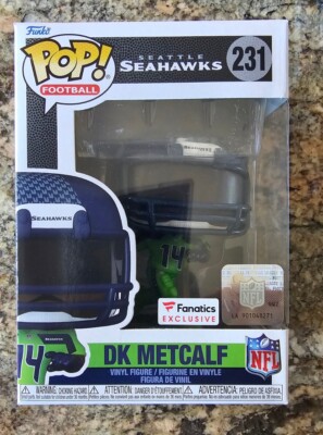 Funko POP! NFL Seattle Seahawks - DK Metcalf 231 Fanatics Exclusive | eBay
