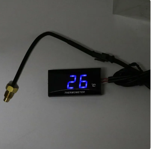 Motorcycle Motorbike Thermometer Gauge Temperature Meter Digital ...