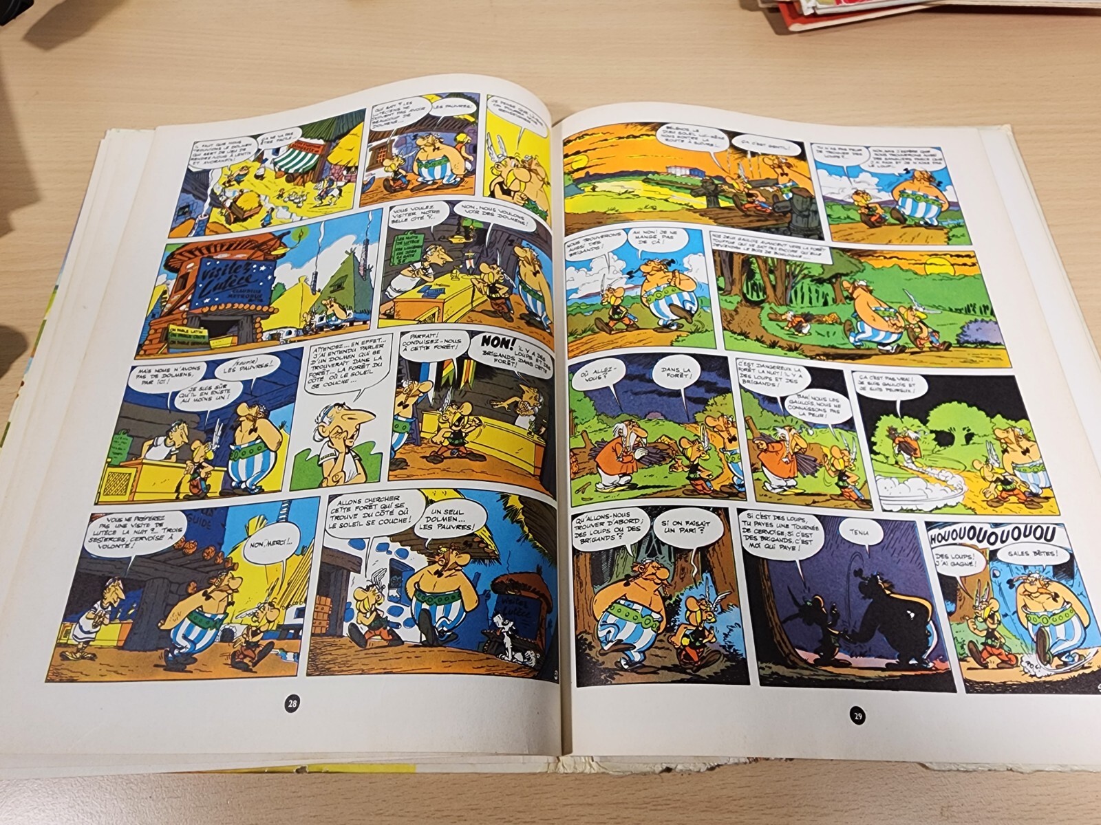 BD ASTERIX LA SERPE D'OR, Dargaud 1963/07, Goscinny et Uderzo, bande ...