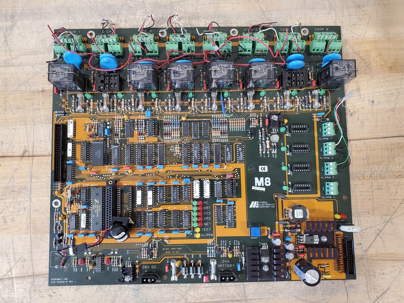 HIRSCH Model 8 M8 8-Door Controller Board, Look at Pics | eBay