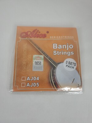 Banjo Strings 4 String, Alice 3 Sets Banjo String 09-30 Well Balanced ...