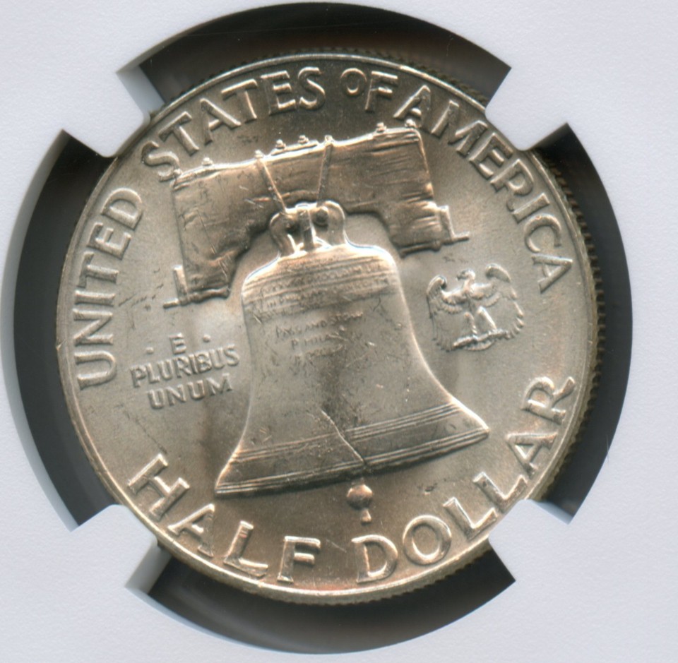 1948 Franklin Silver Half Dollar NGC MS 66 | eBay