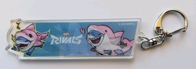 SDCC 2025 * JEFF THE LAND SHARK Arcylic KEYCHAIN * MARVEL RIVALS Game ...