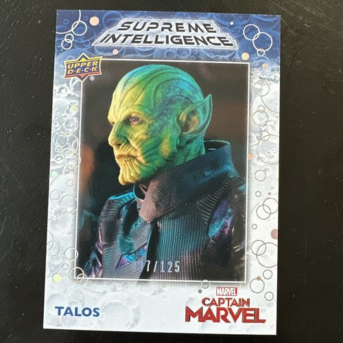 2020 Upper Deck Captain Marvel Supreme Intelligence Spectrum /125 #SI-2 ...