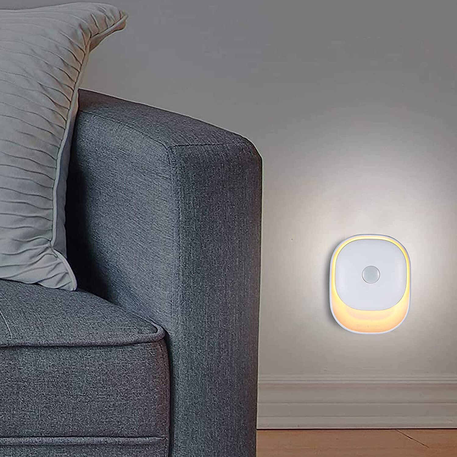 Freyr Stairway Hall LED Night Light USB-C Recharge Wireless, Auto On ...