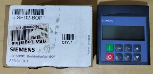 Siemens MicroMaster Basic SED Panel SED2-BOP1 6SE6406-0BP00-0AA0 | eBay