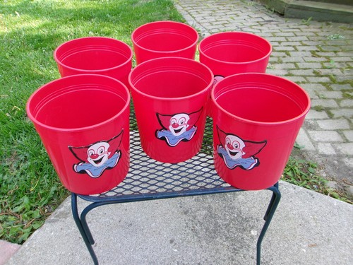 VTG Set of 6 Mammoth Plastics Bozo the Clown TV Show Grand Prize Game ...