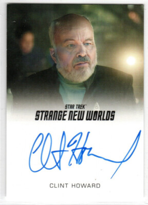 STAR TREK SNW STRANGE NEW WORLDS S2 CLINT HOWARD BUCK MARTINEZ FB ...