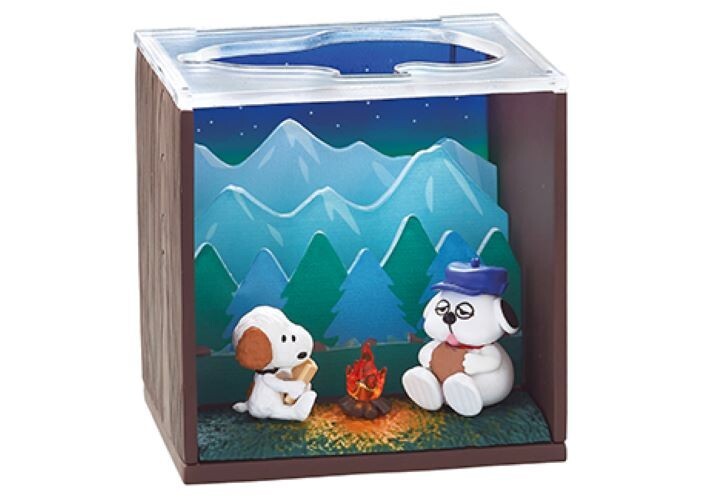 RE-MENT SNOOPY's Scenery Box 6 Pack BOX Complete Set Japan NEW | eBay