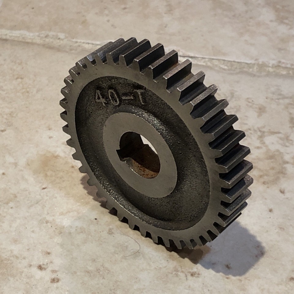 Logan Lathe Threading Change Gear 40 Tooth 40T | eBay