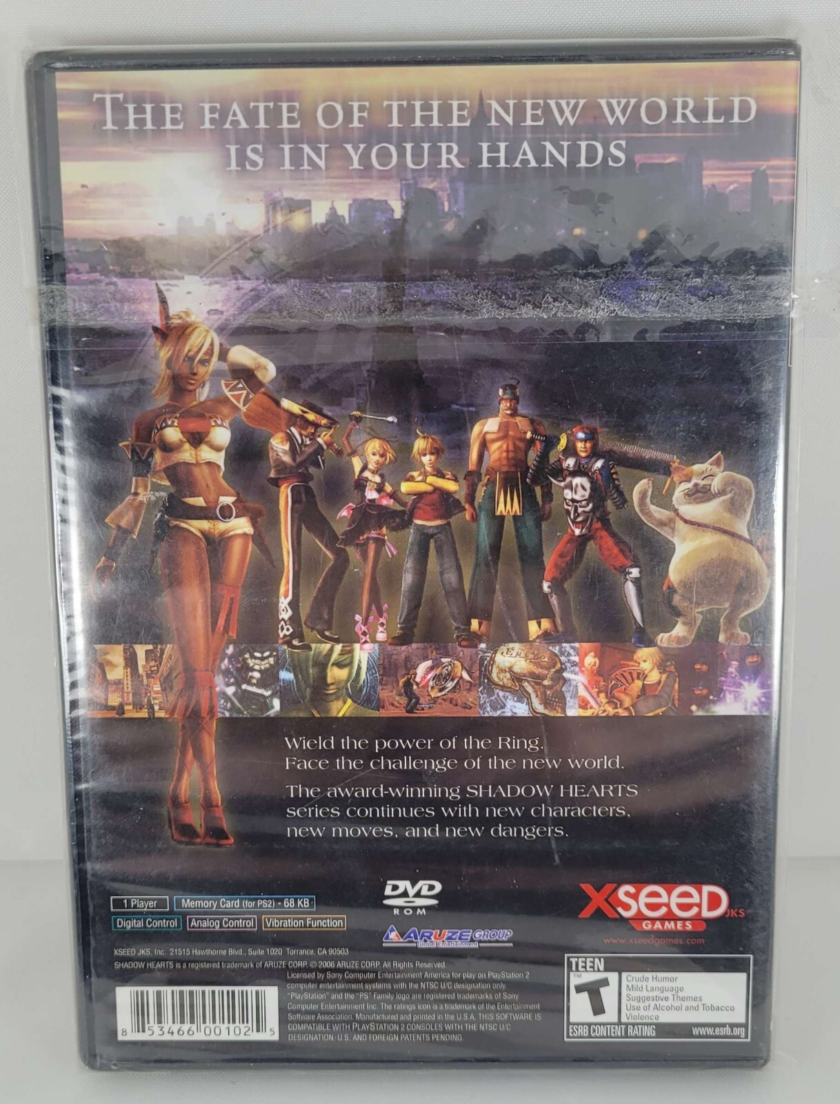 Shadow Hearts: From the New World (Sony PlayStation 2, 2006) for sale ...