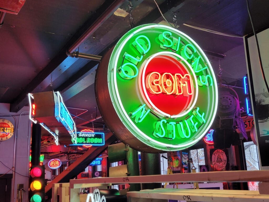 Original Ashland Products Porcelain Neon Sign 70 IN W x 46 IN H | eBay