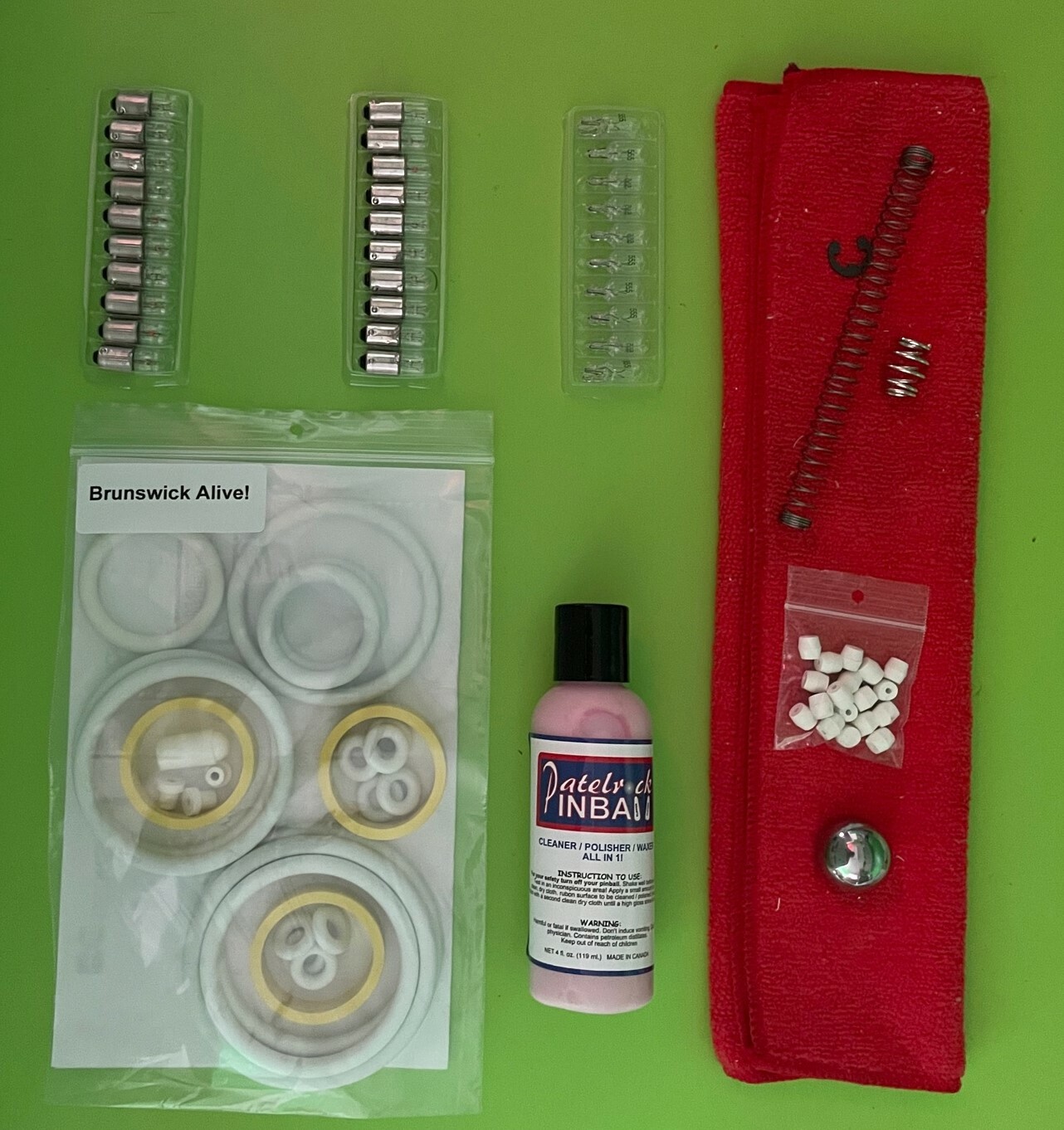 1978 Brunswick Alive! Pinball Machine Maintenance Tune Up Kit | eBay