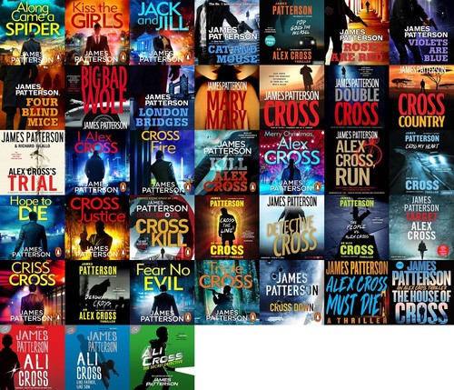 The ALEX & ALI CROSS Series By James Patterson (38 Audiobooks 310hrs ...