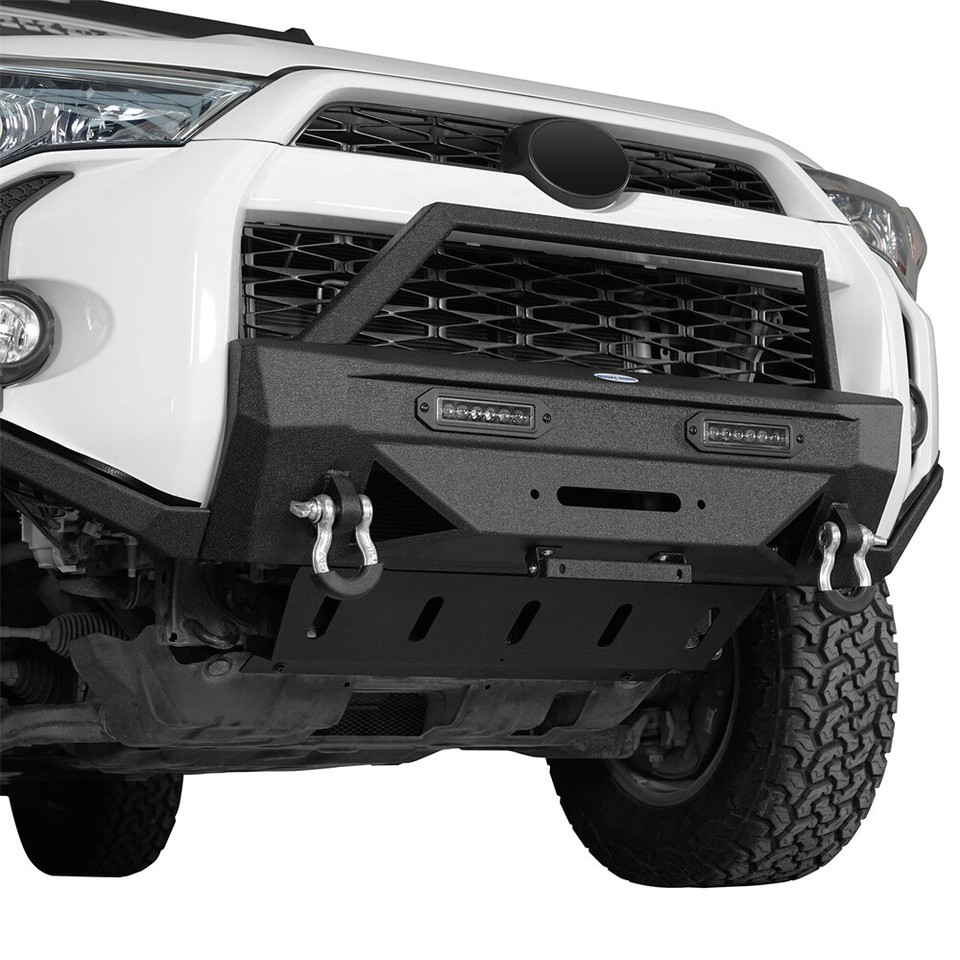 Fit 14-24 Toyota 4Runner Front Bumper / High Clearance Addition Wing ...