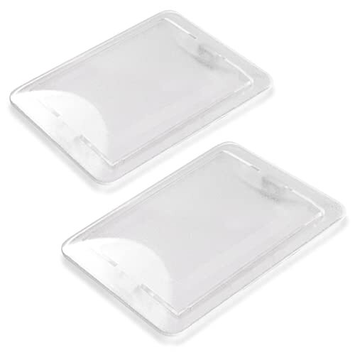 2pack Bathroom Vent Fan Light Lens Cover Broan Light Lens Replacement ...