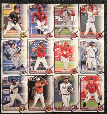 2022 Topps Bowman Draft 1st Paper Rookie You Pick Complete Your Set #1 ...