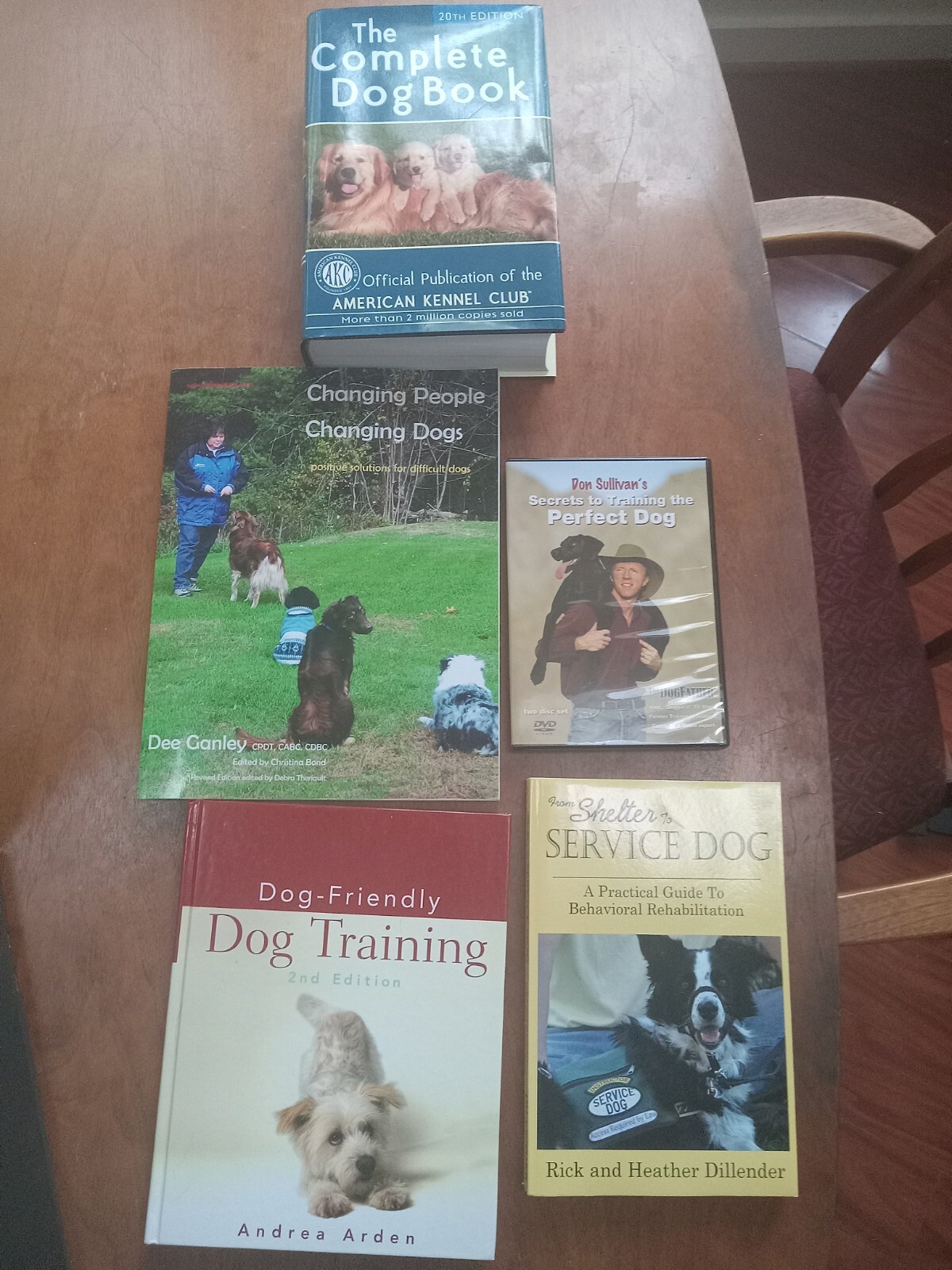 Dog Training Books and and 20th Edition The Complete Dog Book AKC snf ...