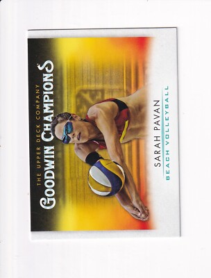 2021 UPPER DECK GOODWIN CHAMPIONS SARAH PAVAN | eBay