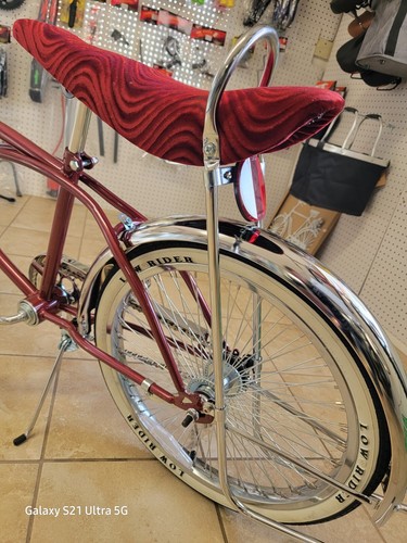 NEW! 20" AUTHENTIC LOWRIDER BIKE COLOR RED, LOWRIDER BIKE. | eBay
