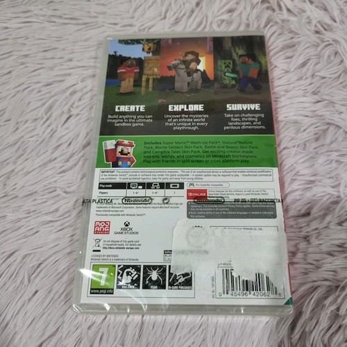 Minecraft Nintendo Switch and Switch Lite Includes Super Mario Mash-Up🔥 ...