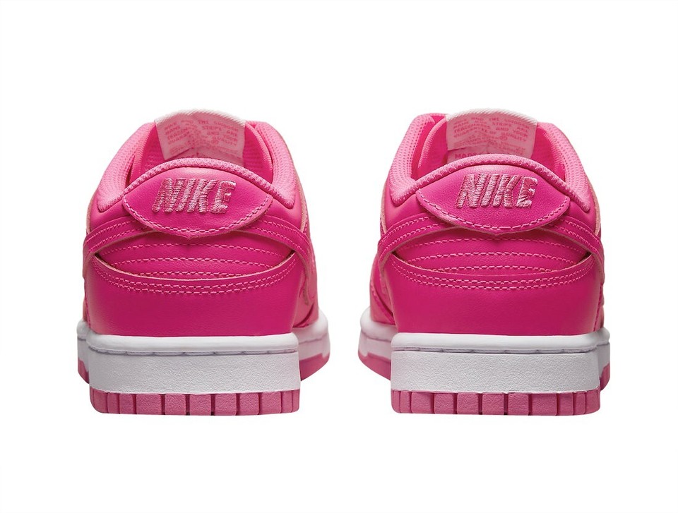 Brand New Nike Dunk Low Hyper Pink Women Size 7.5 Hot Pink White DZ5196 ...