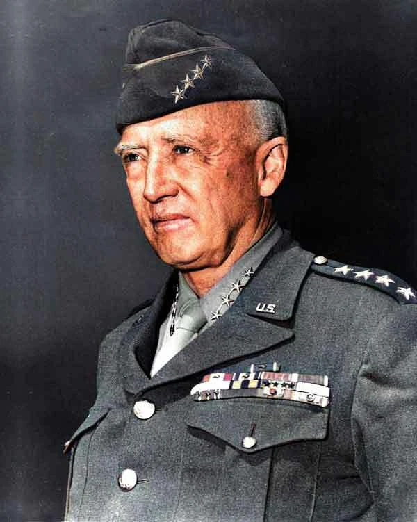George S Patton Color