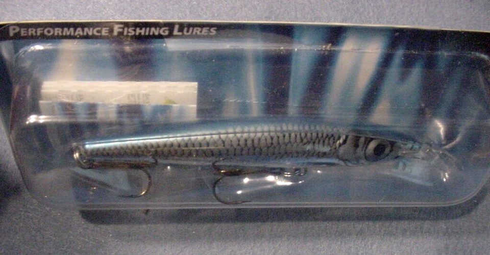 2 ~ Salmo Ratlin Sting Jerkbait Floating 4 1/2" S12FSMB Silver Metallic ...
