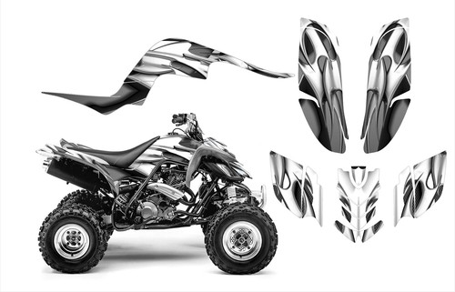Raptor 660 graphics kit 24 mil thick premium racing vinyl #1500 Tribal ...