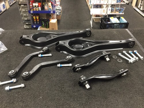 JAGUAR X TYPE REAR SUSPENSION ARMS UPPER LOWER SWINGING TRAILING ARM ...