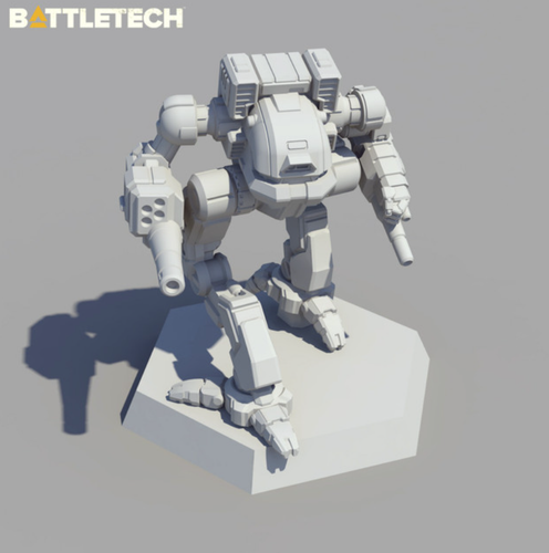 Battletech Kit Fox Mech + Pilot Cards Alpha Strike Clan Fire Star ...