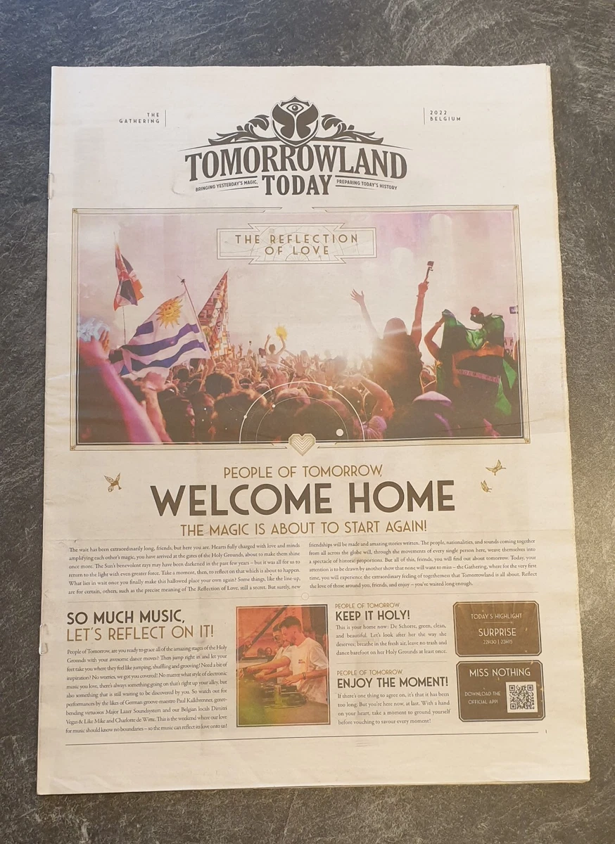 Tomorrowland 2022 Flyer