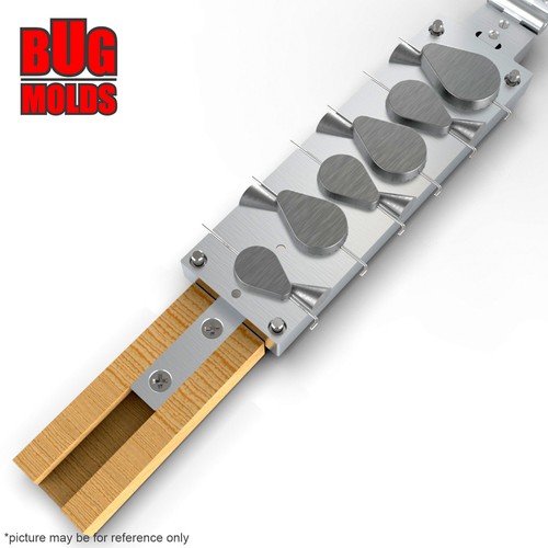 Fishing Sinker Mold Aluminium Fishing Mold Lure making Lead Molds ...