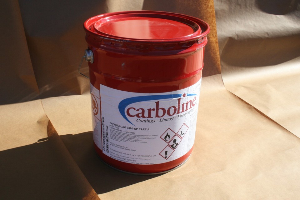 Carboline Thermo-Lag 3000-SP Part A Fireproof Coating 2.25GL - Grey | eBay