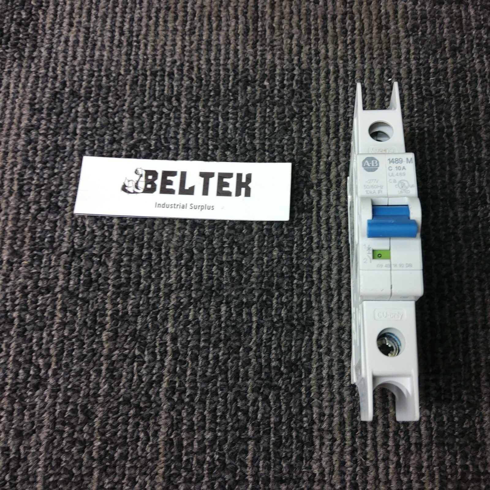 ALLEN BRADLEY 1 Pole Circuit Breaker 1489-M1C100 Ser.D 10 Amp | eBay