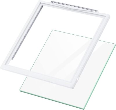 241969501 Refrigerator Shelf Frame With Glass,Crisper Pan Cover Fits ...